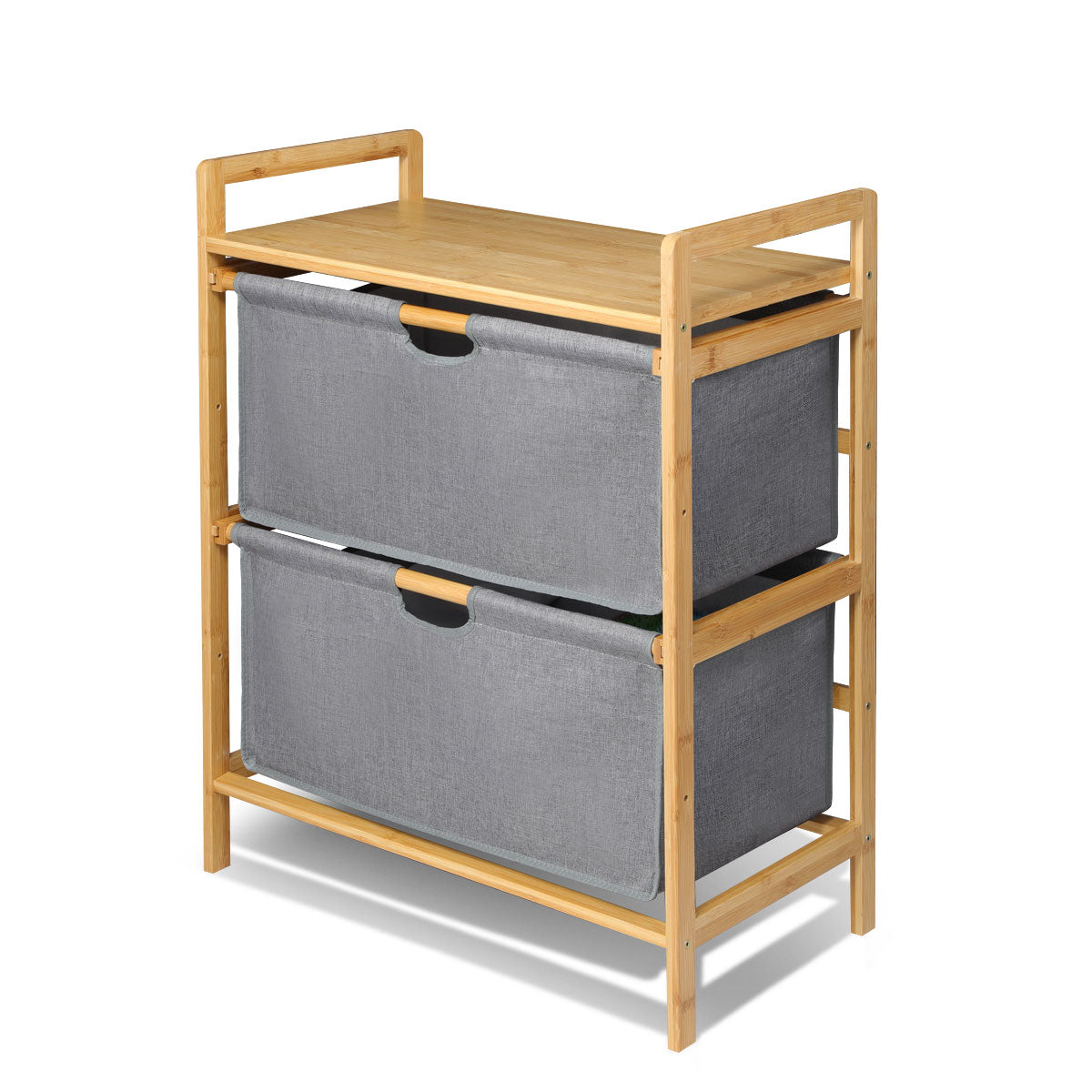 Multipurpose Canvas Drawers Storage Shelf Organizer Shelving Bedroom B ...